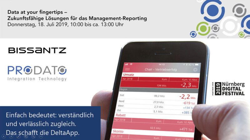 18.07.2019: Data at your fingertips - Smartphone fähiges Reporting für ...