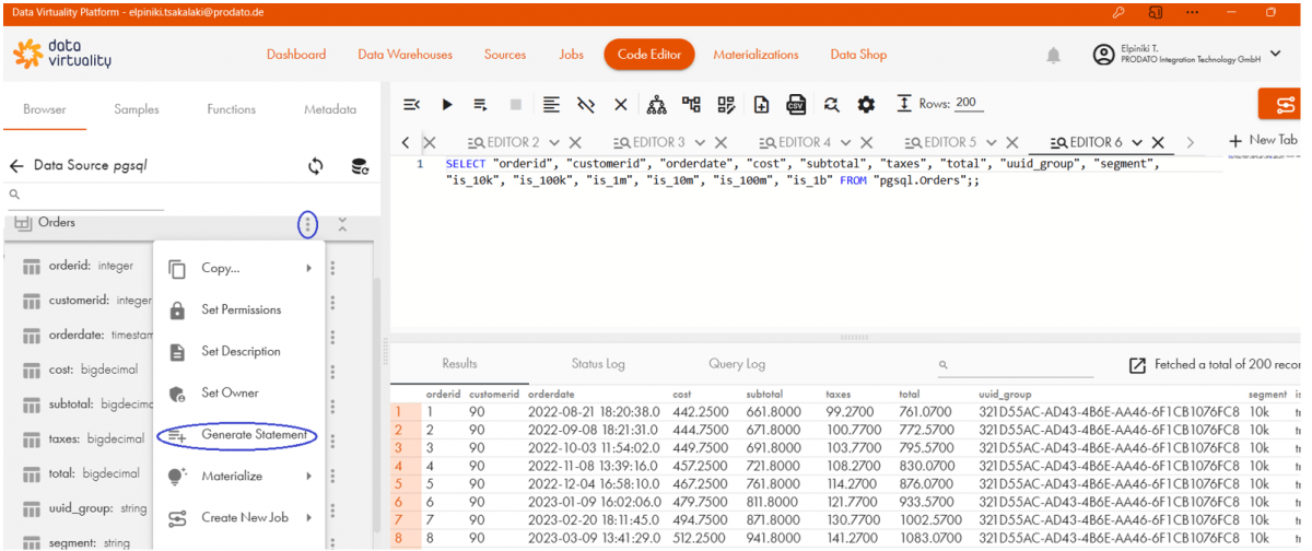 Erstellung eines KPI-Dashboards mit Data Virtuality und Python ...